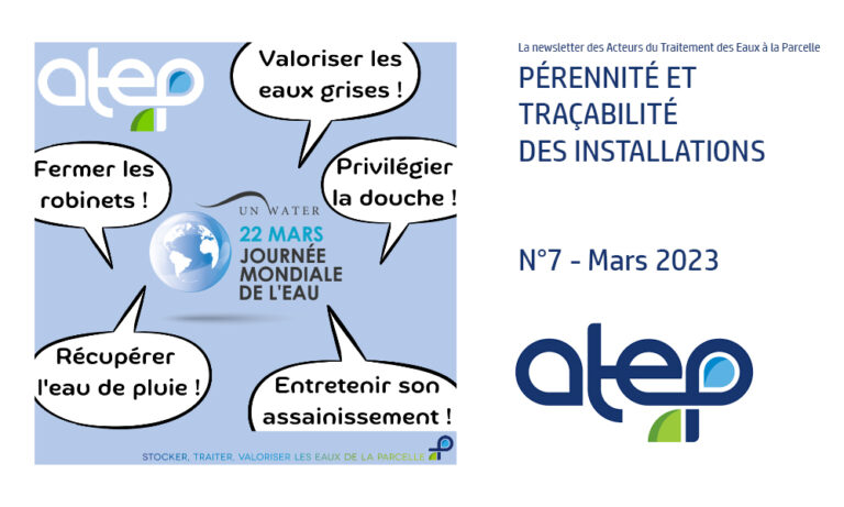 Newsletter ATEP N°7 – Mars 2023 – ATEP. Acteurs du Traitement des Eaux ...